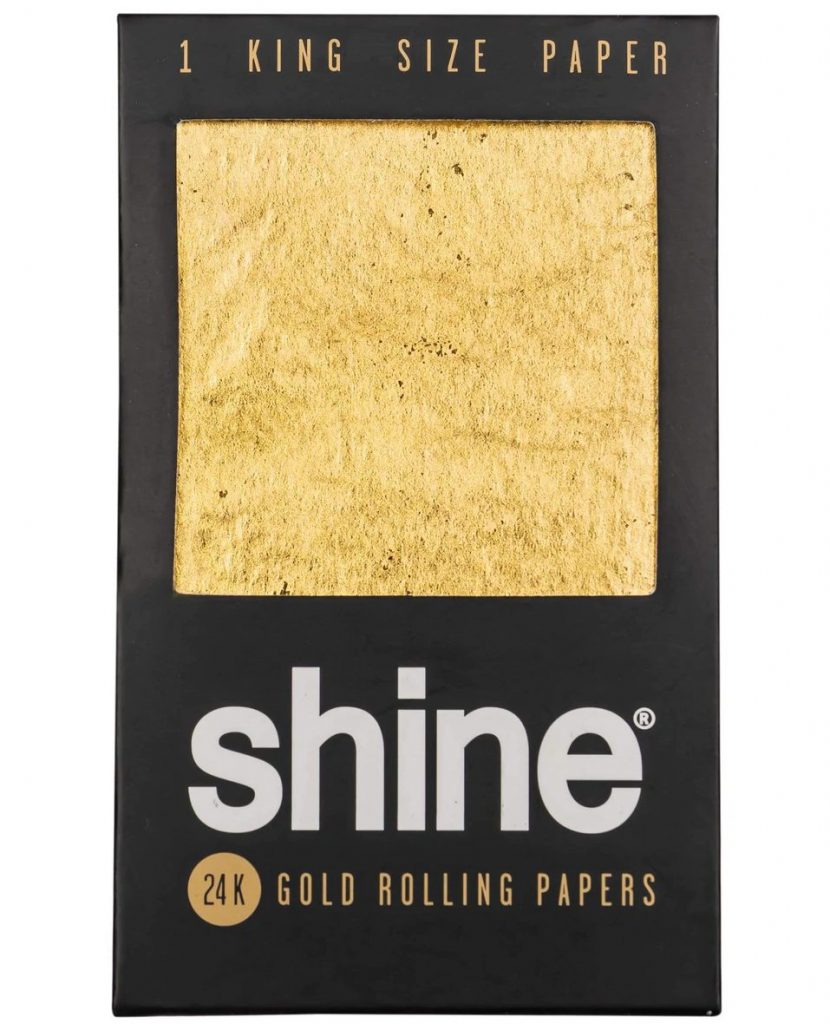 Shine Gold Rolling Papers • How High?